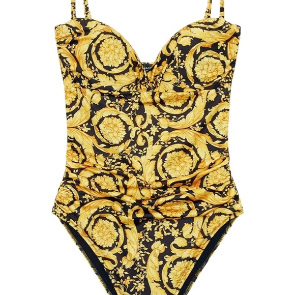 Versace | Swim | Versace Baroque One Piece Swimsuit | Poshmark